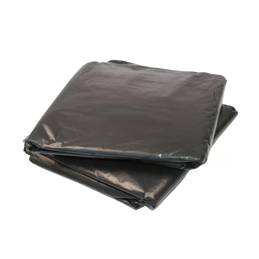 40 micron Heavy Duty Refuse Bags - Black - 750mm x 950mm - myHygiene